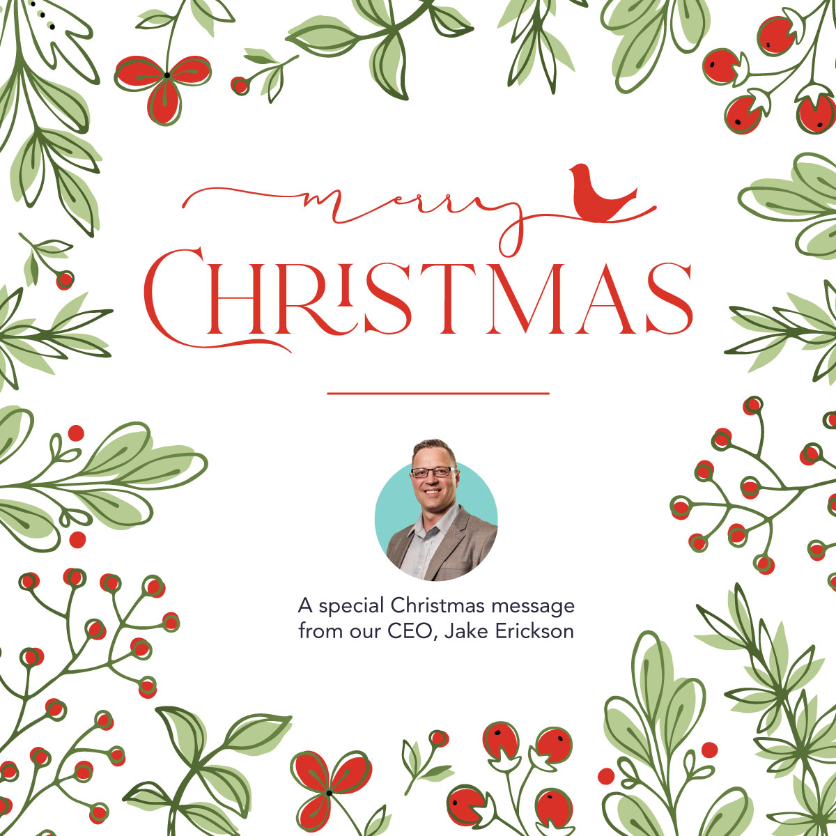 A Special Christmas Message from our CEO, Jake Erickson - Bingham ...